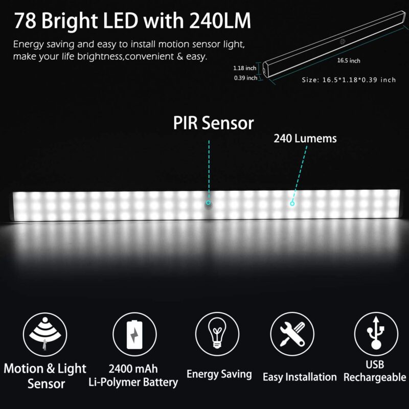 Lightbiz Newest Version 78 LED Closet Light – Lightbiz